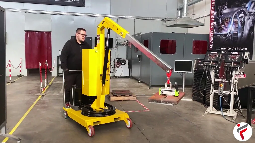 Grue D'atelier Avec Contrepoids | AXA-FLEXLIFTING 01B2P | Silcom North