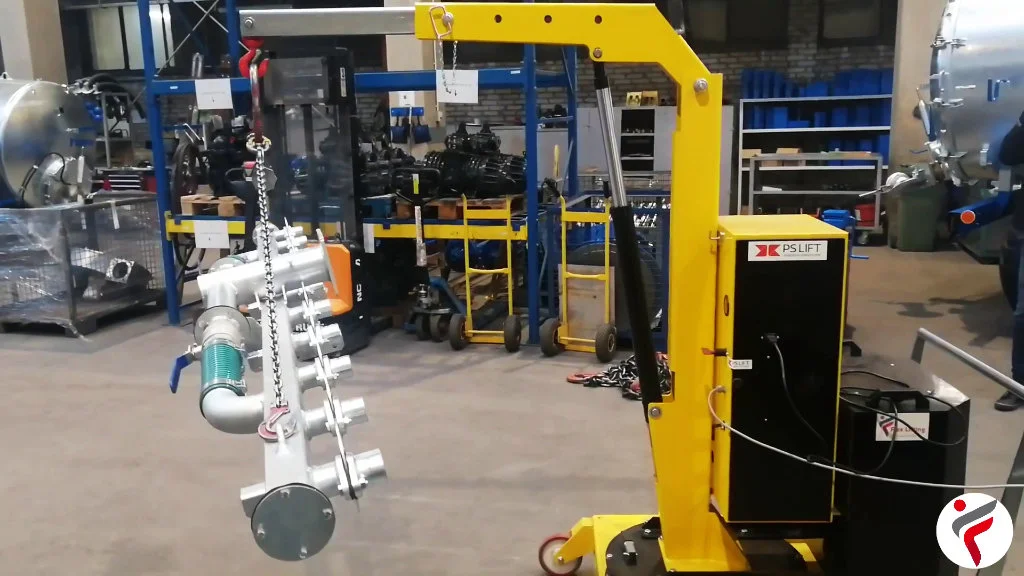 Floor Crane | AXA-FLEXLIFTING 01B5 | Silcom North